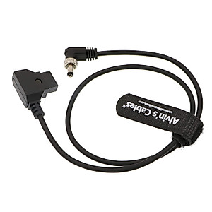 Alvin's Cables D TAP to Locking DC 5.5 2.1 Atomos Monitor Power Cable for Video Devices PIX-E7 PIX-E5 7 Touchscreen Display Hollyland Mars 400s