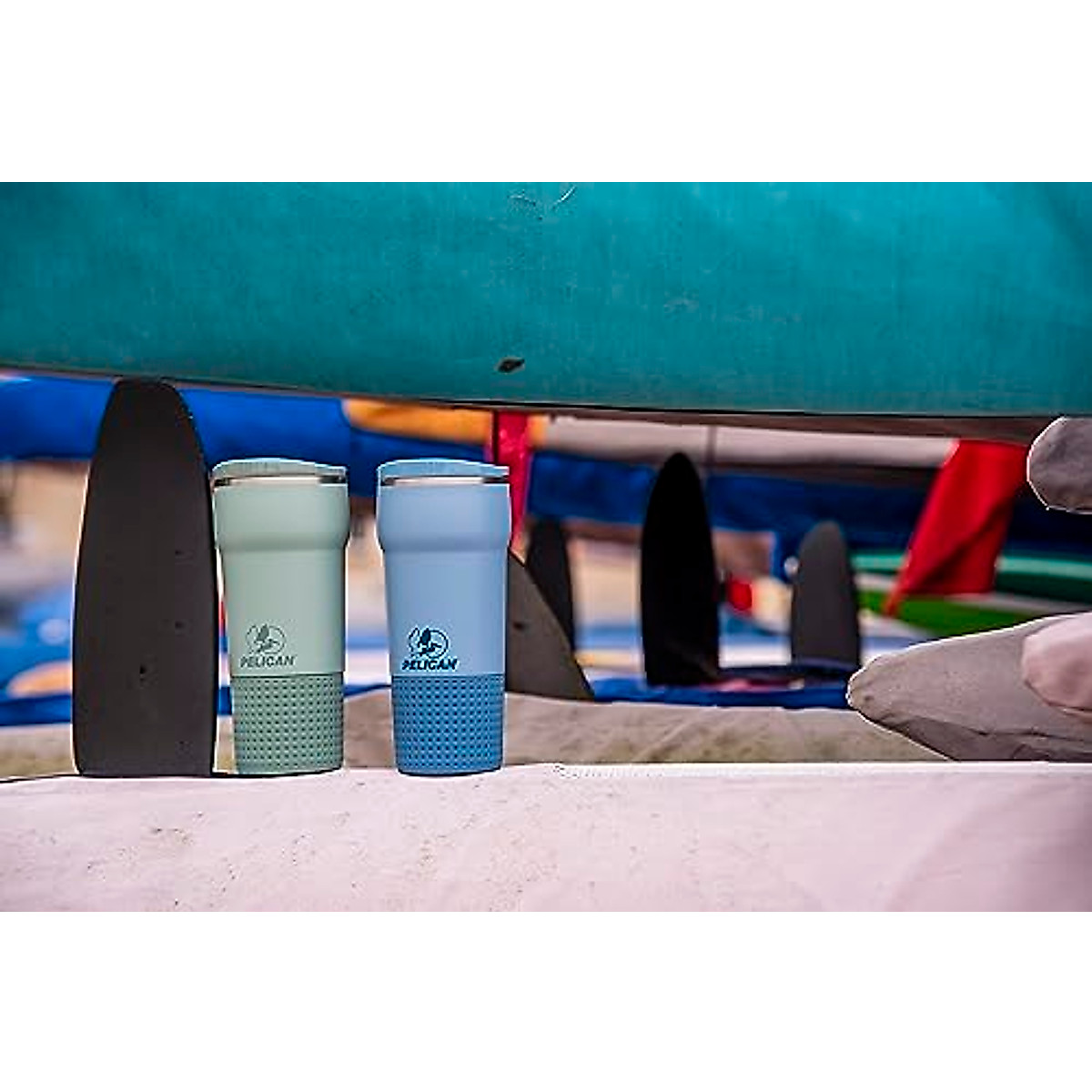 Pelican Hydration Pelican Cascade™ 22 oz Vacuum Insulated Tumbler - Recycled Stainless Steel Double Wall Travel with Dual Lid, Powder Coated Insulated Coffee Mug For Hot Cold Drinks, Lilac