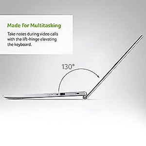 Acer Aspire 5 A515-56-32DK Slim Laptop - 15.6" Full HD IPS Display - 11th Gen Intel i3-1115G4 Dual Core Processor - 4GB DDR4 - 128GB NVMe SSD - WiFi 6 - Amazon Alexa - Windows 11 Home in S mode.