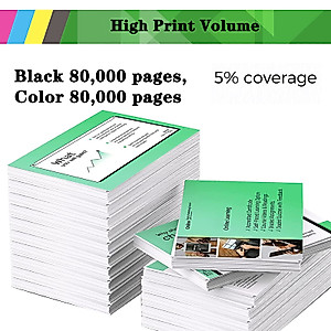 RIUT Compatible 113R00782 BK/C/Y/M Drum Unit for Xerox VersaLink C7000 Printer Photo Conductor Unit (80,000Pages) 4Pcs