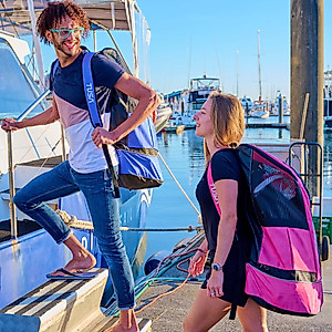 TUSA BA-0103 Mesh Backpack, Black