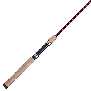 Berkley 6’6” Cherrywood HD Spinning Rod, One Piece Spinning Rod, 6-14lb Line Rating, Medium Rod Power, Fast Action, 1/8-3/4 oz. Lure Rating