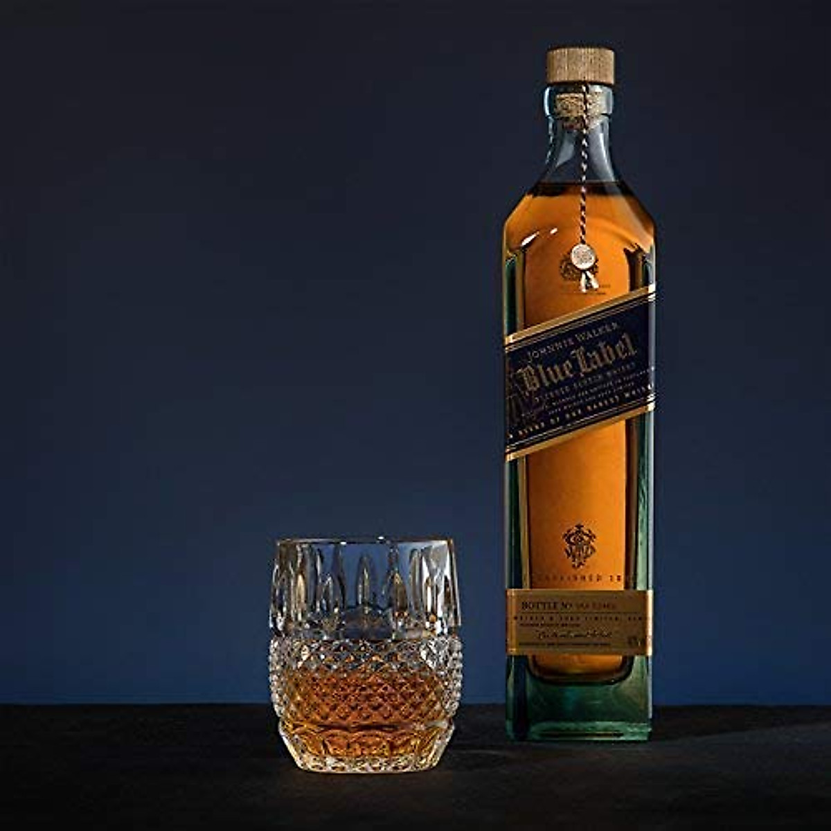 Unique Whiskey Glasses Set of 2, 10oz Ultra Clarity Crystal Glass Rocks Tumblers, Liquor, Bourbon or Scotch, Old Fashioned Rocks Glass Tumbler for Scotch, Cocktail, Liquor