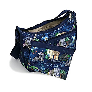 LeSportsac Classic Hobo Crossbody Handbag in Cobblestone Stroll