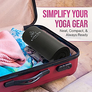 Kinesis Yoga Knee Pad Cushion - Extra Thick 1 inch (25mm) for Pain Free Yoga - Includes Breathable Mesh Bag for Easy Travel and Storage (Does Not Include Yoga Mat)