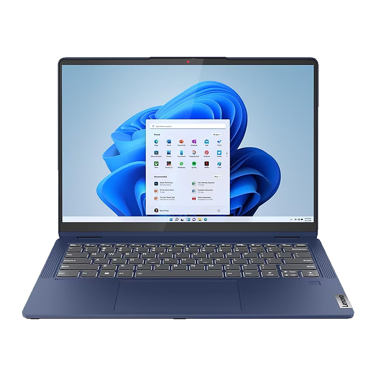 Lenovo IdeaPad Flex 5 | 14" WUXGA Touchscreen Laptop | AMD Ryzen 7 7730U | 16GB LPDDR4X RAM | 512GB SSD PCIe NVMe | Backlit Keyboard | Wi-Fi 6 | Abyss Blue | Windows 11 Home (Renewed)