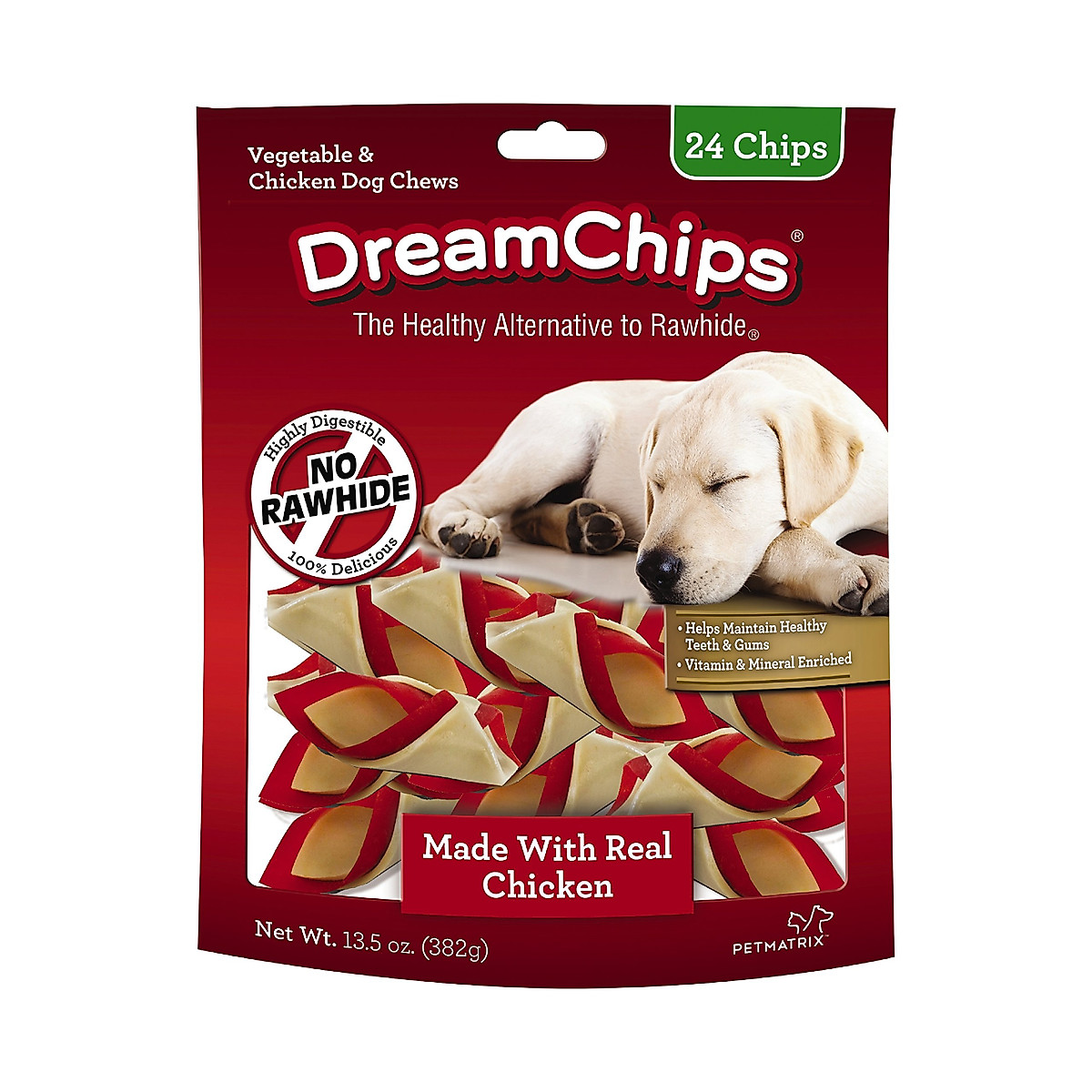DreamBone DreamChips and Spirals Variety Dog Chews (24 Count)