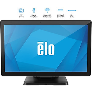 Elo I-Series 4 for Android, 22" Touchscreen Computer, Rockchip RK3399, 4GB RAM, 32GB SSD, Black
