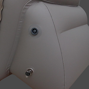 Baiao Inflatable Sofa Lounge Chair, with Air Pump, Adjustable Backrest Recliner, Air Mattress for Camping Indoor Living Room Bedroom