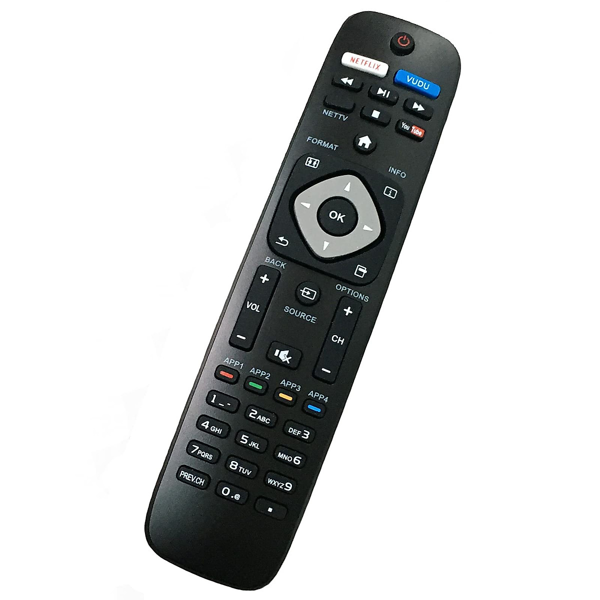 Replacement Remote Control Fit for Philips Smart TV URMT41JHG006