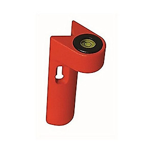 AdirPro Aluminum Grade Rod Level, Adjustable Laser Level Tool With 40-Minute Sensitivity (Orange)