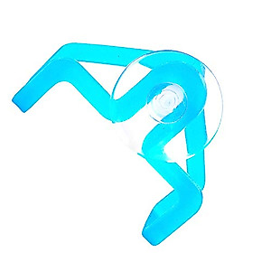 PULABO DurableSponge Holder, Kitchen Sink Caddy Suction Cup Holder for Sponges, Soap, Scrubbers, Cleaning Brush Blue