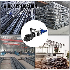 VEVOR Electric Hydraulic Rebar Bender, 1.2KW 0.9inch 22mm Hand Held Rebar Bender 110V Portable Electric Rebar Bender, within 5s