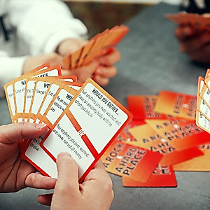 A Rock & A Hard Place Would You Rather - Card Game for Adults Party Card Games for Adults and Family, Party Games for Game Night