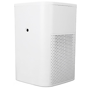 Air Purifiers Solar Powered Filter Air Cleaner for Pollen Smoke Dusts Pets Dander Bedroom Car Dog House Chicken Office Living Room Kitchen White