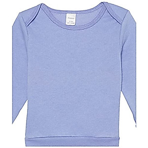 Hanes, Flexy Soft 4-Way Stretch Fleece Sweatshirt, Babies and Toddlers, Purple/Pink, 12-18 Months