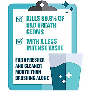 Listerine Zero Clean Mint Mouthwash for Fresher Breath and Good Oral Hygiene,1.5L