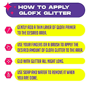 Biodegradable Glitter Makeup | Face Glitter, Hair Glitter, and Body Glitter | Plant Based Glitter Makeup for EDM Rave Music Festivals and Cosplay | Chunky Glitter Multicolor 4 Pack