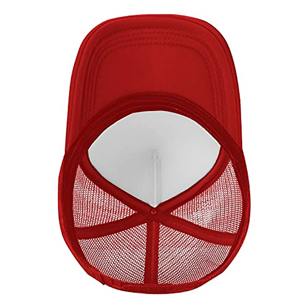 I'd Rather Be Ghost Hunting Mesh Hat Baseball Cap for Men Women Funny Trucker Hat Red