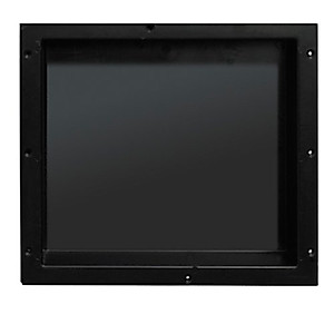 Tile Redi USA Niche Single Recessed Shower Shelf – Black, One Inner Shelf, 16-Inch Width x 14-Inch Height x 4-Inch Depth (620)