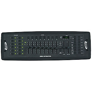 ADJ Products, DMX Operator, 192-Channel DJ DMX 512 with 6 Chase Programs and 8 Fade Switches