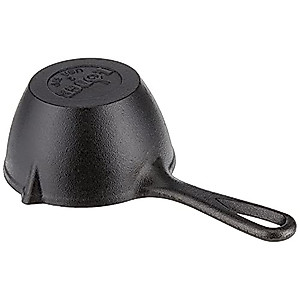 Lodge Cast Iron Silicone Brush Melting Pot, 15.2 oz, Black