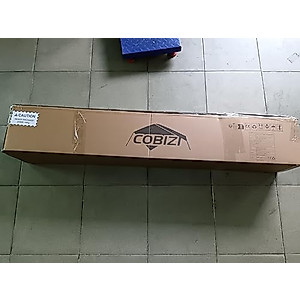 COBIZI 10x15 Pop Up Canopy with 4 Sidewall(Dark Blue)