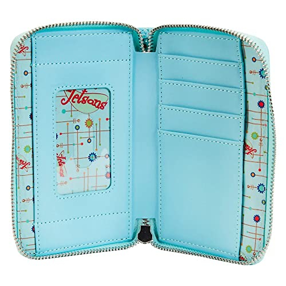 The Jetsons Spaceship Zip Around Wallet