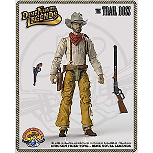 Dime Novel Legends 1/18 Scale (4" Tall) Old west Action Figure Trail Boss