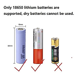 2 in 1 Portable Charger with Four 3.7V Lithium Batteries,Charger Set with 2USB, Mobile Battery Multiple Protection 2A Quick Charge DC170 (8000mah)