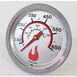 Char Broil Professional Round Temperature Gauge