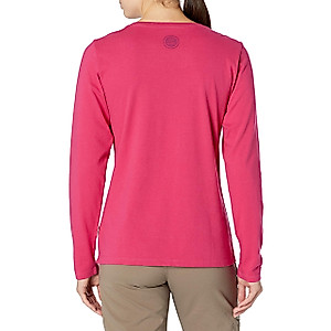 Life is good Womens Crusher, Sangria Red, Small