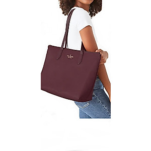 Kate Spade New York Mel Packable Nylon Tote (Deep berry)