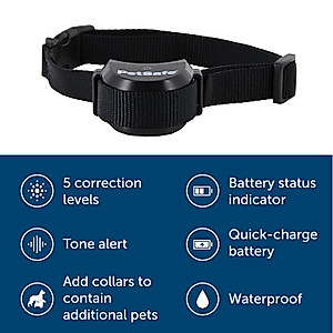 PetSafe Stay & Play Compact Wireless Pet Fence & Replaceable Battery, America's Safest Wireless Fence Dog Collar