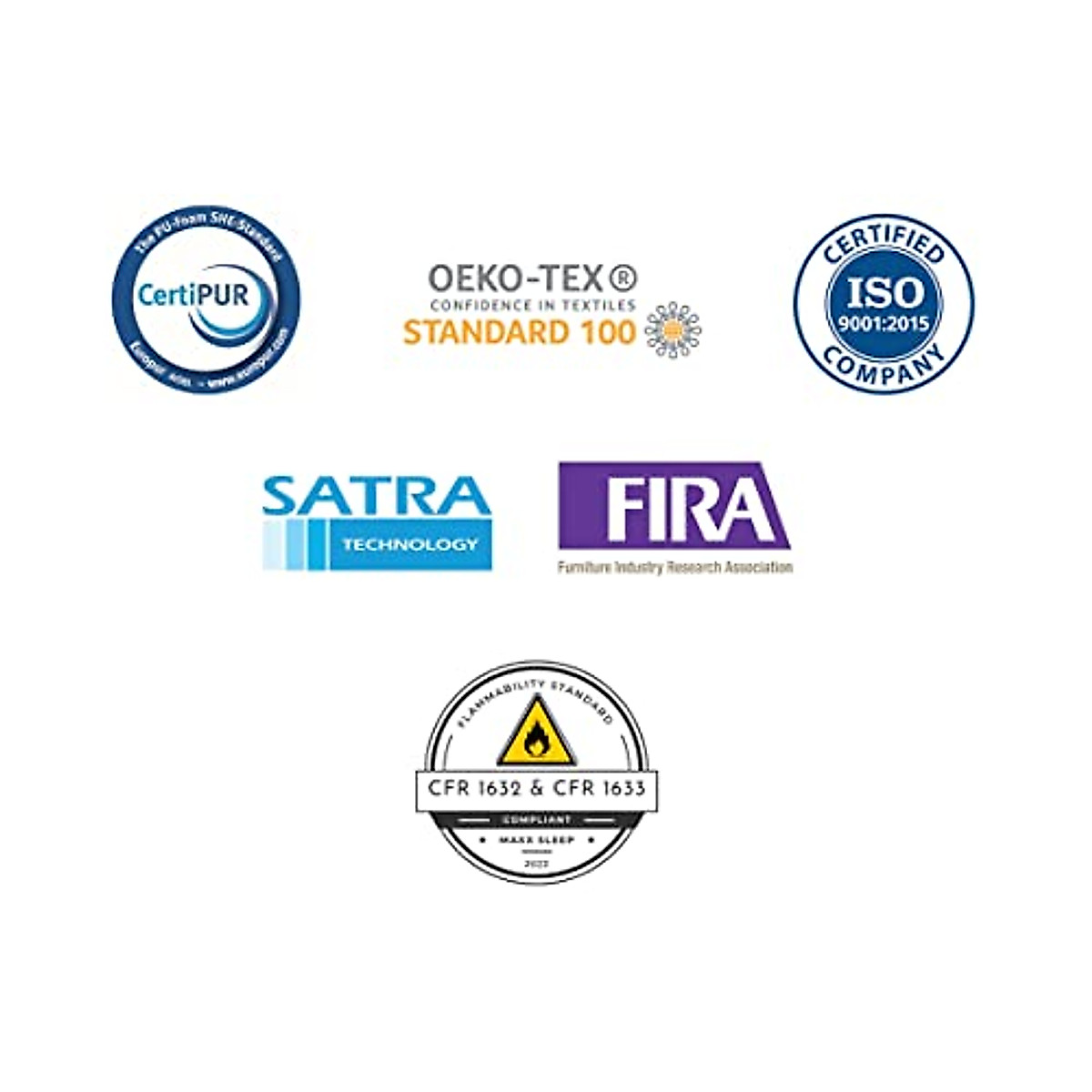 MAXX Sleep 11" Hybrid Mattress - Memory Foam Luxury Hybrid Mattress - 7-Zone Gorilla Pocket Spring System - 180 Night Trial - 11 Premium Layers - CertiPUR (Queen (U.S. Standard))