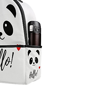 Use4 Hipster Cat Union Jack Polyester Backpack School Travel Bag (Color12)