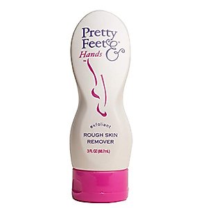 Pretty Feet & Hands Rough Skin Remover-Exfoliant, 3-Ounce Bottles (Pack of 3)