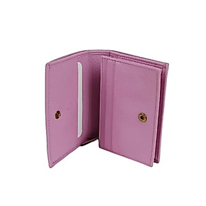 Gucci Marmont Women's Pink Leather Wallet w/Crystal Double G 499783 5871