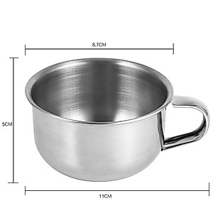 Soap dish, easy to clean with handle, shaving cup, shaving bowl, cleaning foam tool man beard cleaning for shaving