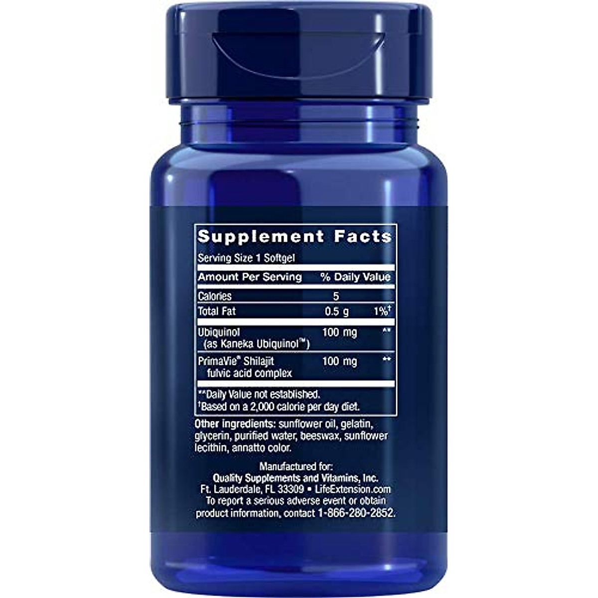 Life Extension Super Ubiquinol Coq10 with Enhanced Mitochondrial Support, 60 Count (Pack of 2)