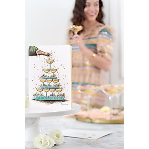 Papyrus Wedding Card - Designed By Bella Pilar (Overflowing with Love)