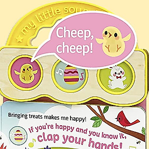 Happy Easter, Bunny! 3-Button Sound Board Book for Babies and Toddlers