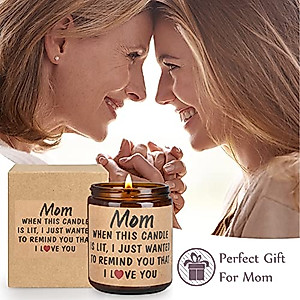 Gifts for Mom, Birthday Mother's Day Gifts for Mom from Daughters, Son, 9OZ Scented Candles Gifts for Women Soy Candles for Stress Relief, Unique Mom Presents