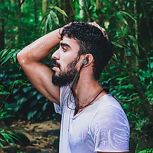 Wireless Headphones,Bluetooth Headphones Bluetooth 5.0, IPX5 Waterproof Built-in Mic 1000min Playtime,Bass Hi-Fi Stereo, Magnetic Connection, for Sports Running