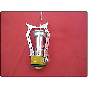 Outdoor Camping Small Gas Stove - Portable Lightweight Camping Stove Butane/Propane - Mini Camping Stove Burner Portable Only 4oz for Travel Hiking Backpacking Picnic etc