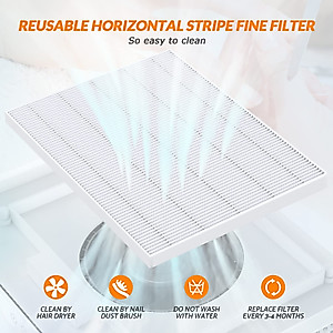 Gelpal Professional Nail Dust Collector, Adjustable Nail Dust Collector for Acrylic Nails , Electric Nail Vacuum Fan, Low Noise, Dust Collector for Nail Polishing &Salon.White.