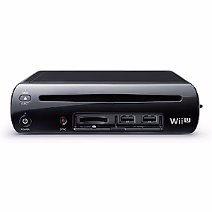 Nintendo Wii U Console 32GB Basic Set - Black (Renewed)