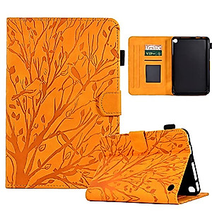 Stand Tablet Cover Compatible with Kindle Fire 7 2022 Release Case 12th Generation Premium 7inch Leather Case, Case Compatible with Kindle Fire 7 2022 Release Case Drop-Proof Cover Protective Cover w