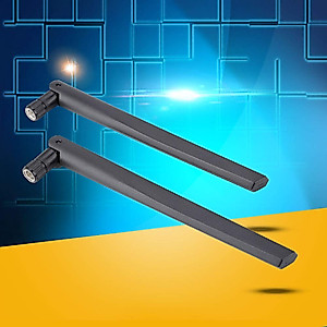 ASHATA External Antenna,2PCS M.2/NGFF Network Card Cable and 2x5DBi Antenna for Intel 9560NGW /9260AC/7265AC