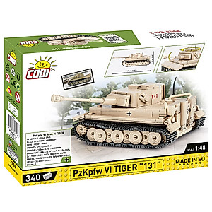 COBI Historical Collection Panzer VI Tiger 131" Tank
